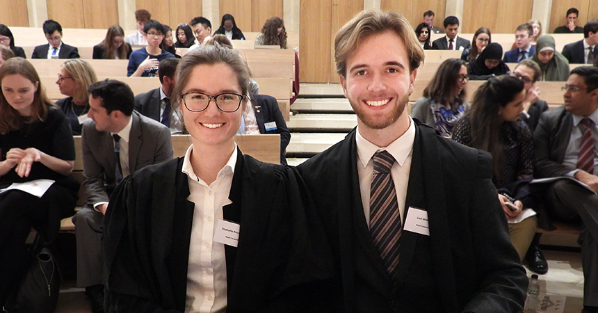 Merton Law students take first prize at inaugural Oxford v Cambridge ...