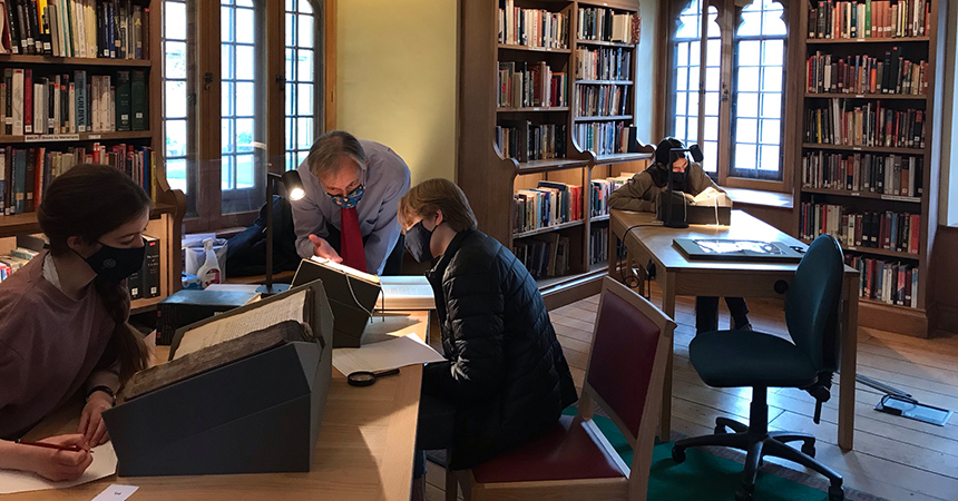 Mertonian John Mitnick funds key Library renovation | Merton College ...