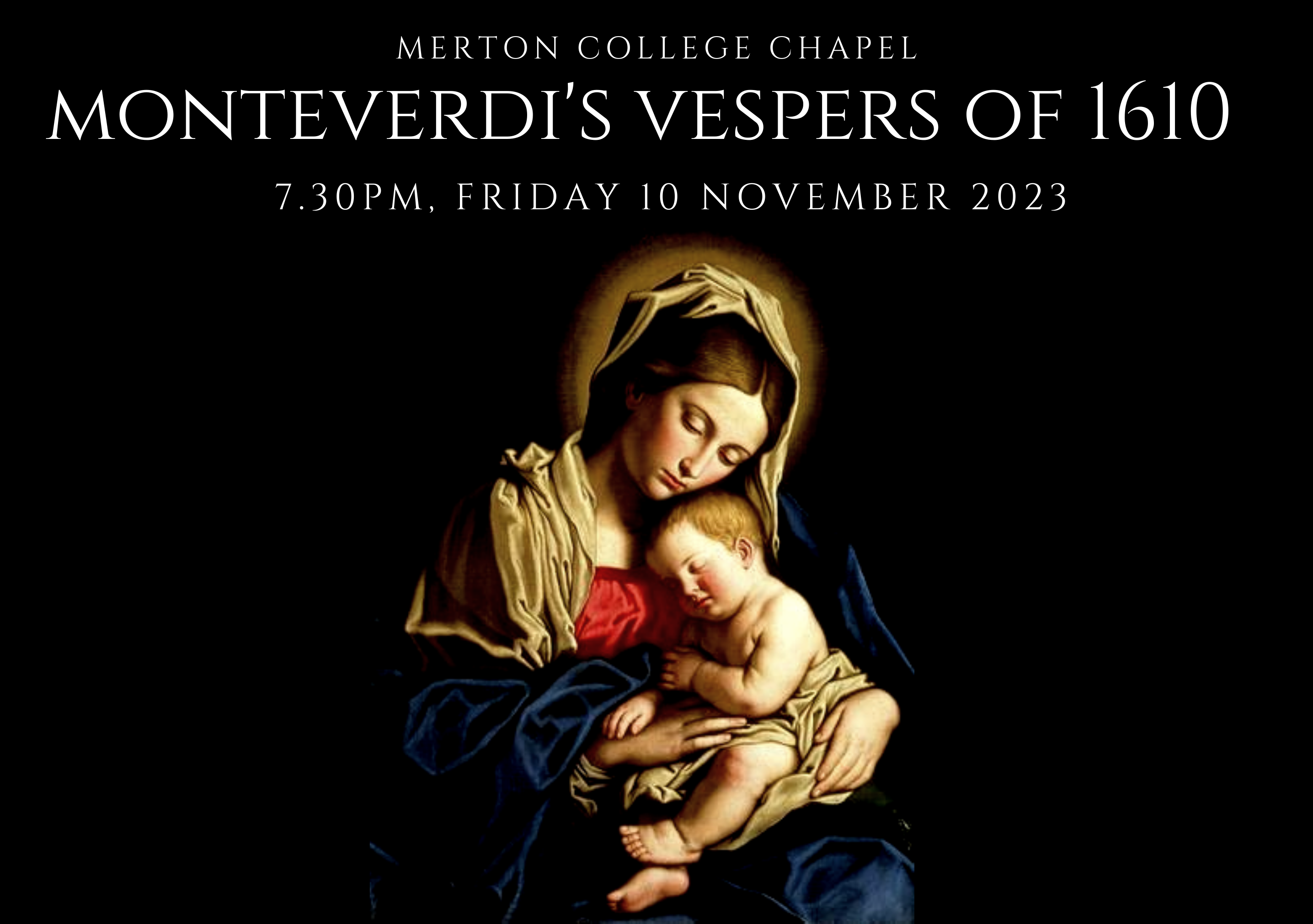 Monteverdi Vespers of 1610 | Merton College - Oxford